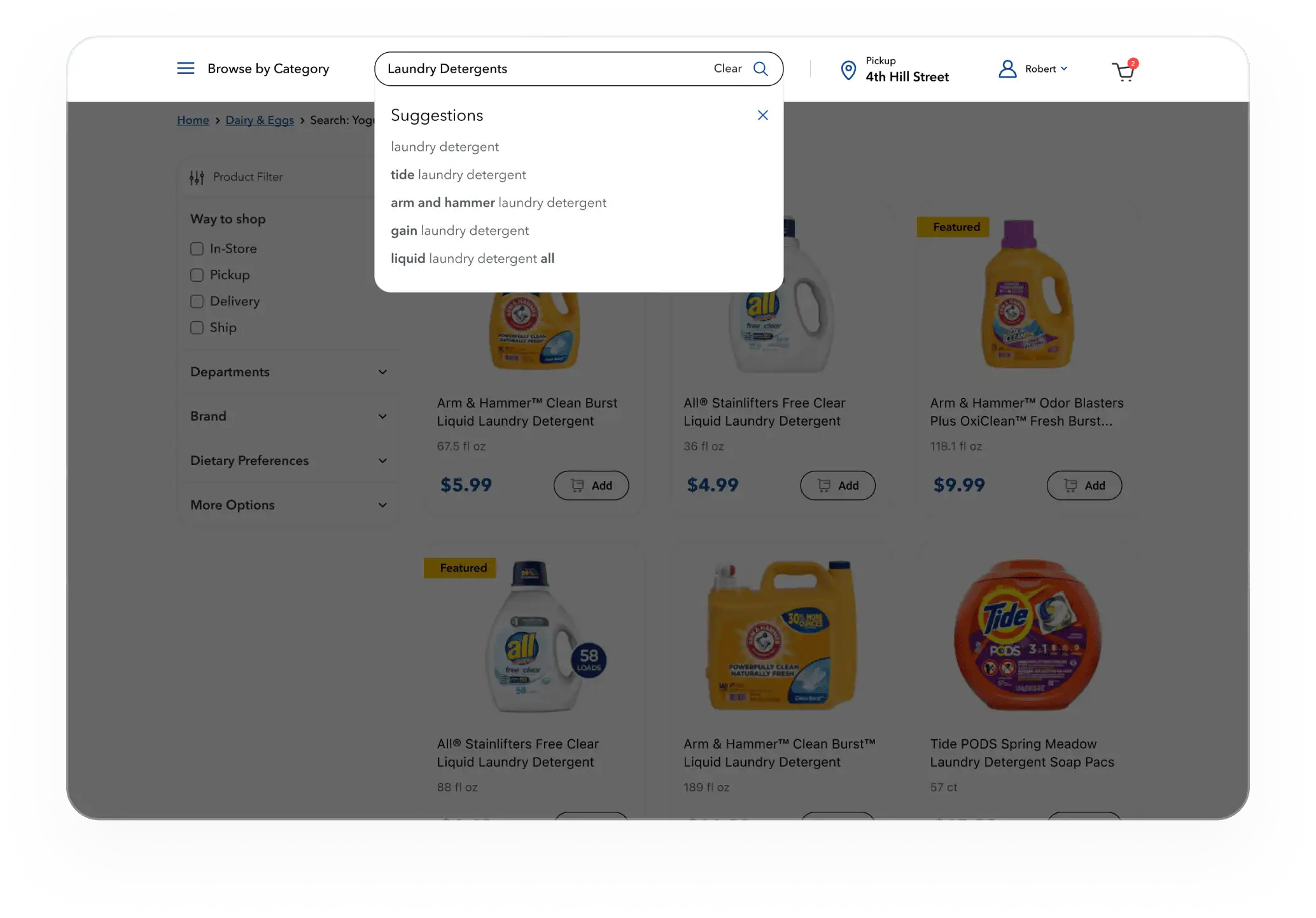 Enhancing Ecommerce Experiences For A Leading U S Grocery Retailer